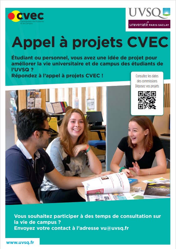 Appel à projets CVEC - IUT de Vélizy - Rambouillet
